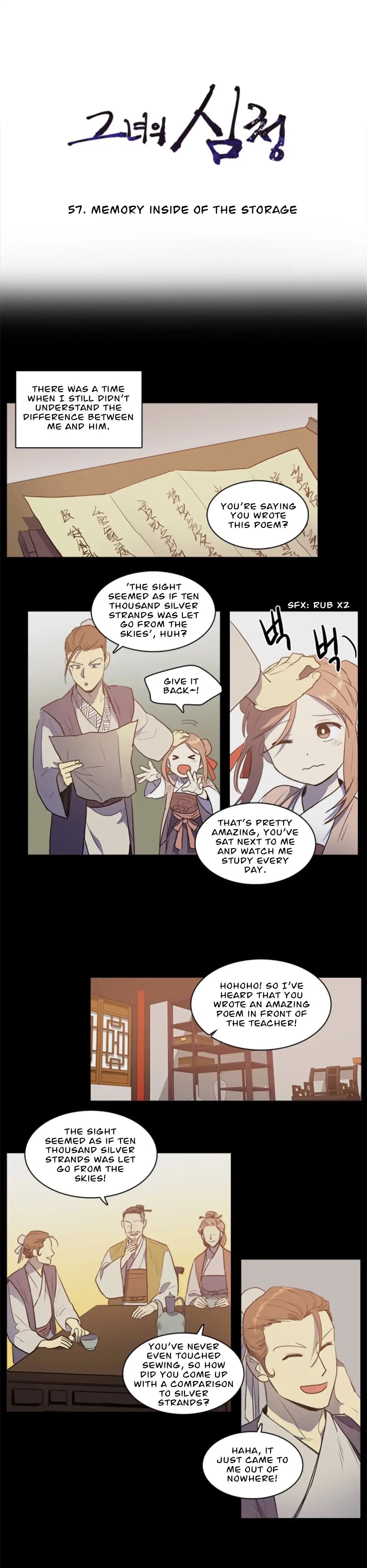 Her Shim-Cheong - Chapter 57 - Memory's inside of the storage - Toonclash