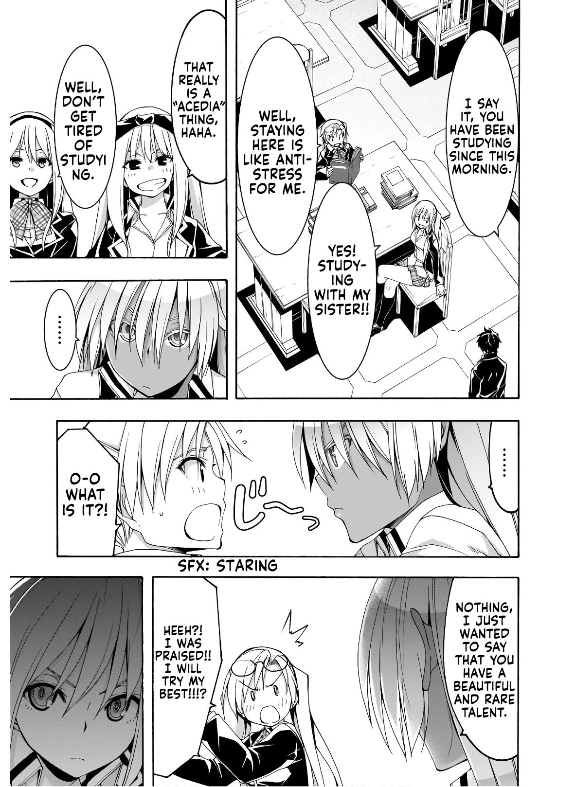 Trinity Seven - Chapter 101 - The Lonely Shadow and School Life - Toonclash