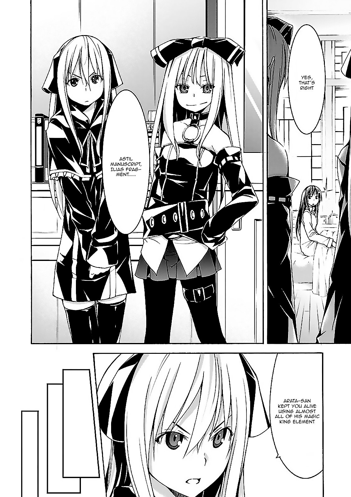 Trinity Seven - Chapter 59 - RETURN OF SAINT & CONFESSION - Toonclash