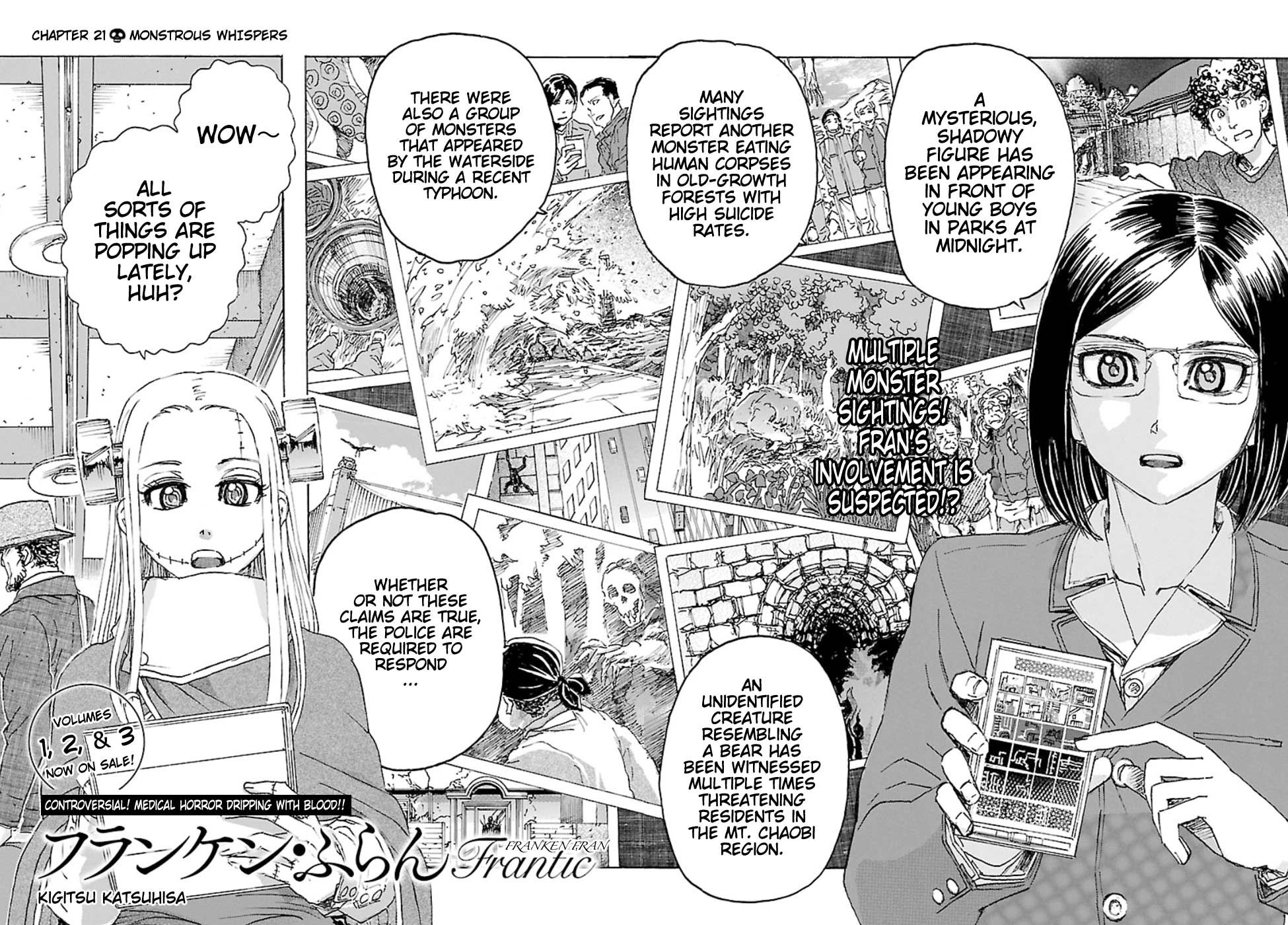 Franken Fran Frantic - Chapter 21 - Monstrous Whispers - Toonclash