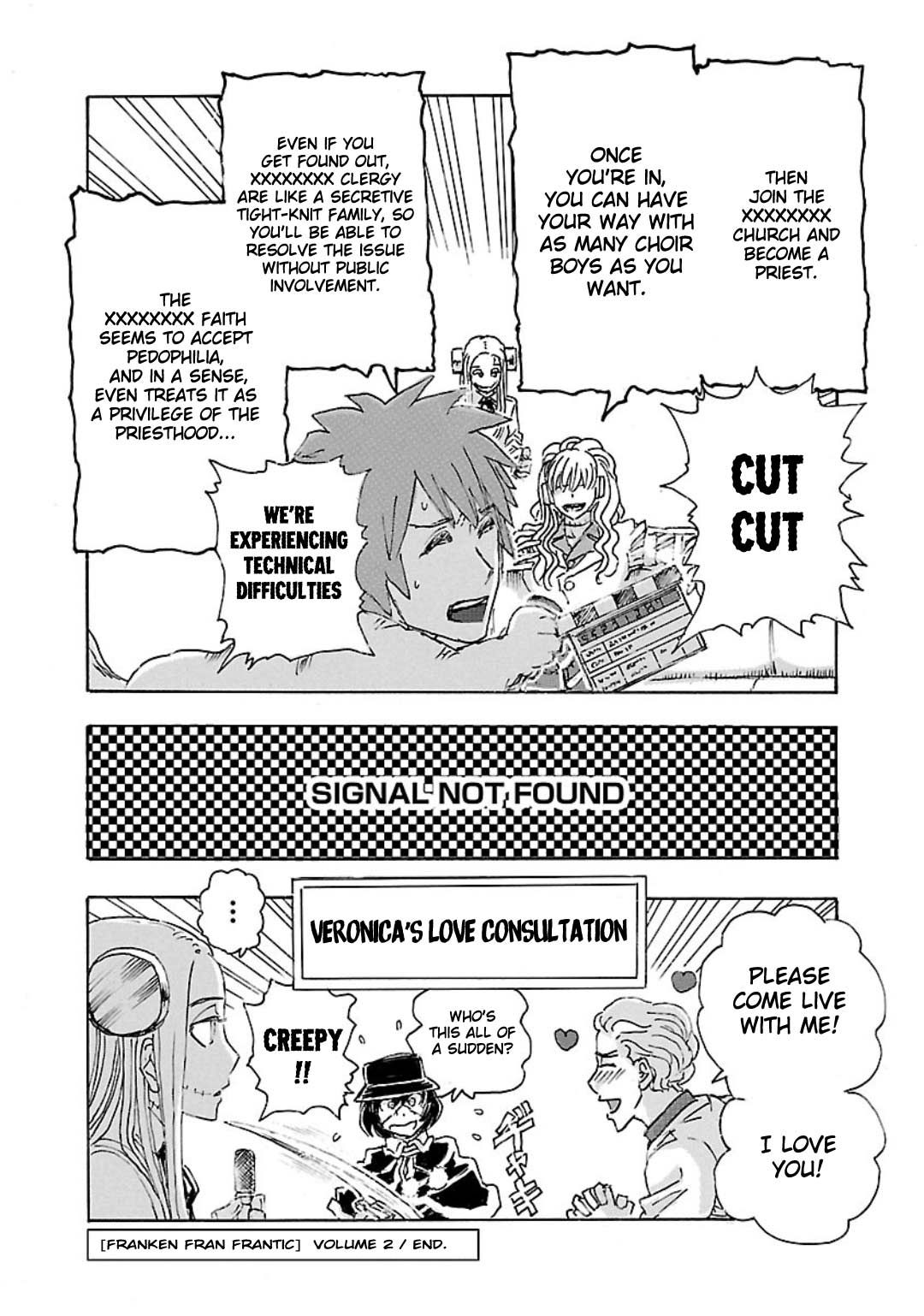 Franken Fran Frantic - Chapter 10.5 - Professor Gavrill's Love ...